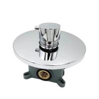 China Hotel Bathroom Hot and Cold Water Mixer Control Valve with Brass Hidden Shower Faucet for sale