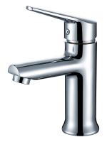 China Lizhen-Hwa.Eng Zinc Alloy Single Hole Hot And Cold Wash Basin Faucet for Installation for sale