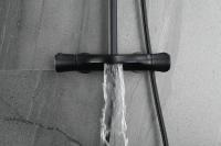 China Single Hole Bathroom Hot and Cold Mixer Shower Set with Deck Mounted Installation for sale