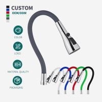 China Lizhen-Hwa.Eng Kitchen Faucet with 360 Degree Rotation and 0-99C Sensor Spout for sale