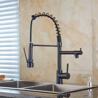 China Commercial 3 Way Kitchen Faucet with Hot Cold Water Filter Purifier and Swivel Spout for sale
