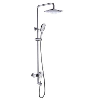 China Water Saving In Wall Shower System Set with Stainless Steel Rain Shower Head and Hand for sale