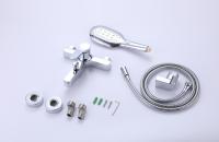 China Modern Design Style Shower Faucet Bathroom Shower Set with Exposed B S Faucet Feature for sale