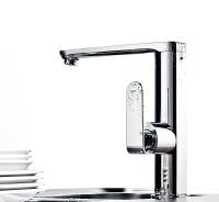 China Wall Mounted Ceramic Valve Core 3d Model Design Sink Basin Mixer for Kitchen Bathroom for sale