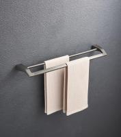 China 800mm Modern Stainless Steel Bathroom Towel Rack Bar Hanging Holder Rail Organizer Set for sale