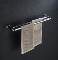 China 800mm Modern Stainless Steel Bathroom Towel Rack Bar Hanging Holder Rail Organizer Set for sale