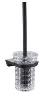 China Stainless Steel Bathroom Toilet Brush Holder Set with Modern Design Wall Mounted for sale