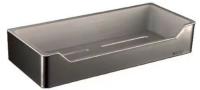 China Convenient Bathroom Appliance Rack Shelf with Drainage Basket Holder and Single Tier for sale