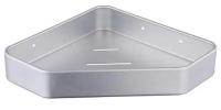 China Space Aluminum Corner Shower Shelf Kitchen Storage Rack Wall Mounted Caddy Bath Tray for sale