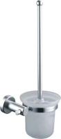 China Cleaning Function Toilet Brush Holder Set with Glass Cups Wall Mounted by Lizhen Hwa.Eng for sale