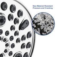China Get the Perfect Shower with this High Pressure Rain Shower Head and Stone Filter Combo for sale
