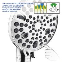 China Get the Perfect Shower with this High Pressure Rain Shower Head and Stone Filter Combo for sale