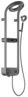 China Digital Thermostatic Shower Set with Stainless Steel Hose and Rainfall Shower Heads for sale