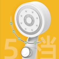 China High Pressure Water Saving Handheld Shower Head with ABS Plastic and Massage Feature2 for sale