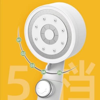 China High Pressure Water Saving Handheld Shower Head with ABS Plastic and Massage Feature2 for sale