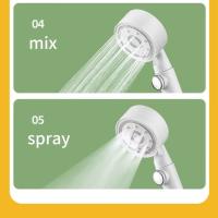 China High Pressure Water Saving Handheld Shower Head with ABS Plastic and Massage Feature2 for sale