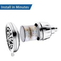 China 7 Functions Ceramic Valve Core Bathroom Wall Mounted Showerhead for Bathroom Room for sale