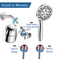China Rain Shower External Filter Shower for Bathroom Apartment Hotel Modern Simple Style for sale