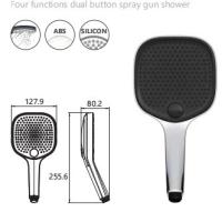 China 4 Spray Mode Handheld Shower Head Bathroom Faucet with Diverter Hand Spray Function for sale