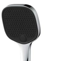 China Large Panel Pressurized Shower Head Contemporary Style Chrome Finish 1-year Guarantee for sale
