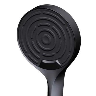 China Faucet Type Normal Matte Black High Pressure Handheld Shower Head with 4 Spray Modes for sale