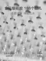 China Bathroom Wash Large Water Outlet Hand Shower Jetting Spray Plastic Shower Head Combo Set for sale