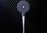 China Round Wall Mounted Rain Fall Shower Head with Single Handle and Without Slide Bar for sale