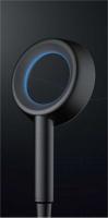 China Temperature Sensing High Pressure Led Shower Head Blackened Version Guarantee 1 YEAR for sale