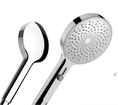 China High Pressure Bathroom Water Efficiency Hand Rainfall Shower Head with Single Handle for sale
