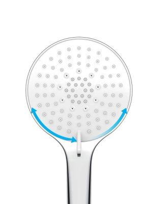 China Shower Rain Set Rainshower Water Saving Plastic Shower Heads with High Pressure Booster for sale