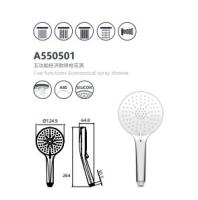 China Shower Rain Set Rainshower Water Saving Plastic Shower Heads with High Pressure Booster for sale