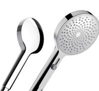 China ABS Plastic Handheld Rain Shower Head Bath Fixture with Hot Cold Water Mixer Function for sale