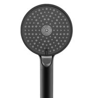 China Modern Design Style Handheld Round Shower Heads 3 Mode One-click On/off Water Saving for sale