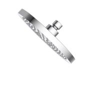 China 8 Inch Rain Shower Head for Floor Stand Faucets in Luxury ABS Plastic Bathroom for sale