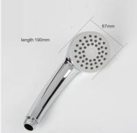 China High Pressure Handheld Shower Head Set Upgraded Chrome Sanitary Ware with Nickel Finish for sale