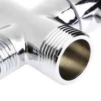China Bathroom Accessories Metal Brass Taps Angle Valve with Work Pressure 0.8 MPa for sale