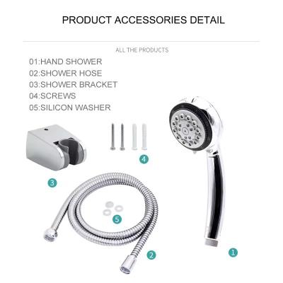 China Multifunctional Plastic Shower Head for Home in Modern Bathroom Designs for sale