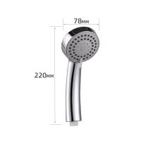 China High Pressure and Low Voltage Modern Handheld Shower Head with Pressurized Electroplating for sale