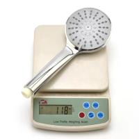 China Modern Plastic Hand Showers for Chrome Plating Gray Bath Sanitary and Bathroom Fittings for sale