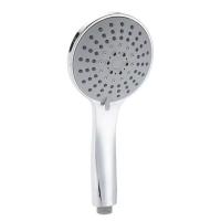 China 3 Functions Chrome Abs Plastic Handheld Shower Heads For Bathroom Guarantee 1-year for sale
