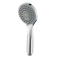 China 3 Functions Chrome Abs Plastic Handheld Shower Heads For Bathroom Guarantee 1-year for sale