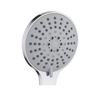 China 3 Functions Chrome Abs Plastic Handheld Shower Heads For Bathroom Guarantee 1-year for sale