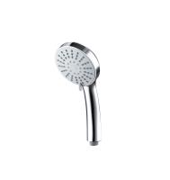 China Modern Design Round Plastic Rainfall Head Hand Shower Exposed B S Faucet Feature for sale
