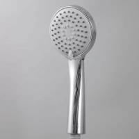China Modern Design Style High Pressure Switch Button 3 Spray Mode Handheld Shower Head Set for sale