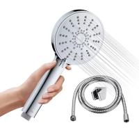 China Sanitary Ware Fittings Rainfall Hand Shower Head with Hot Cold Water Mixer Function for sale