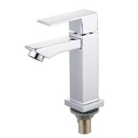 China Single Range Basin Faucets Deck Mounted Color Bathroom Sink Tap Modern Titanium Brass for sale