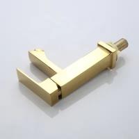 China Single Range Basin Faucets Deck Mounted Color Bathroom Sink Tap Modern Titanium Brass for sale