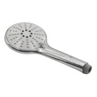 China Bathroom Faucet Shower Set In-Wall Round White Handheld Shower Heads Made of ABS Plastic for sale