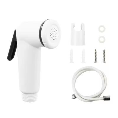 China Effortlessly Keep Your Body Clean with White ABS Bidet Spray and Self-cleaning Nozzle for sale