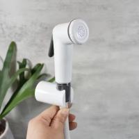 China Installation Type Wall Mounted White Bidet Sprayer Set Inox Water Bathroom Toilet for sale